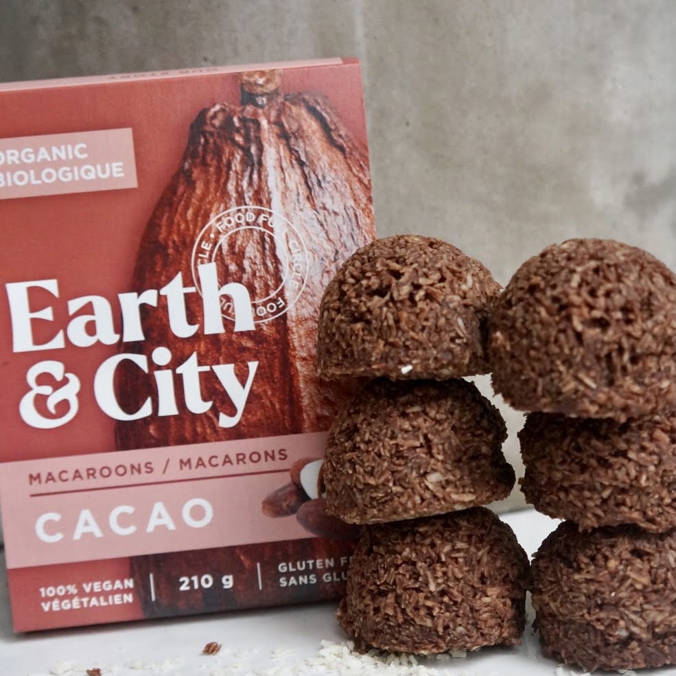 Cacao Macaroons – Earth & City